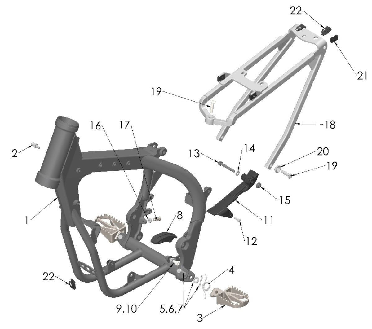 2023 - 2026 CX5E, FRAME & SUBFRAME – Carolina Cobra